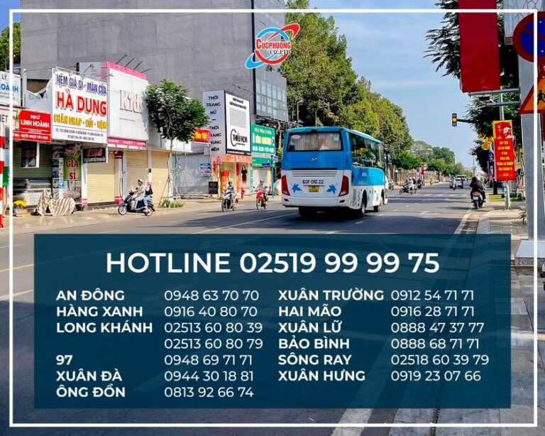 Xe Cúc Phương – Giá vé, Số điện thoại, Lịch trình 2025